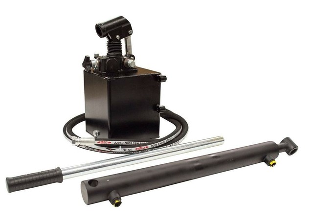 Flowfit Hydraulic Single Acting Hand Pump Trailer / Tipper Kit | eBay