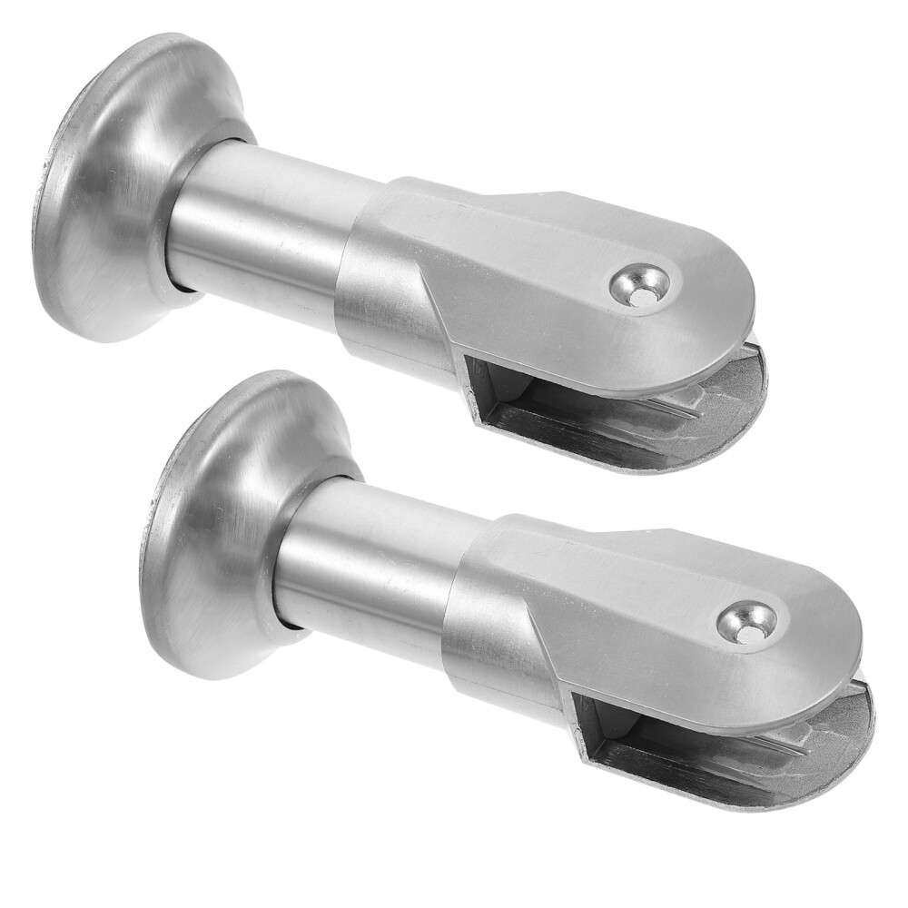 2 Pcs Toilet Partition Supply Feet Support Bathroom Foot Hardware | eBay