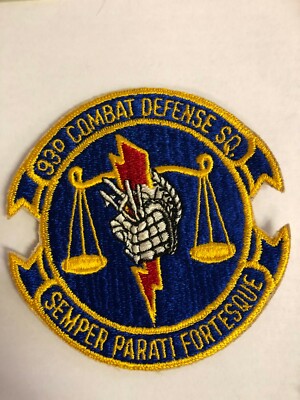 93rd Combat Defense Squadron Patch | eBay