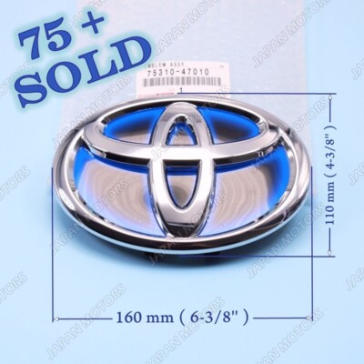 2012-2017 Toyota Prius Camry Front Radiator Grille Emblem | 7531047010 ...