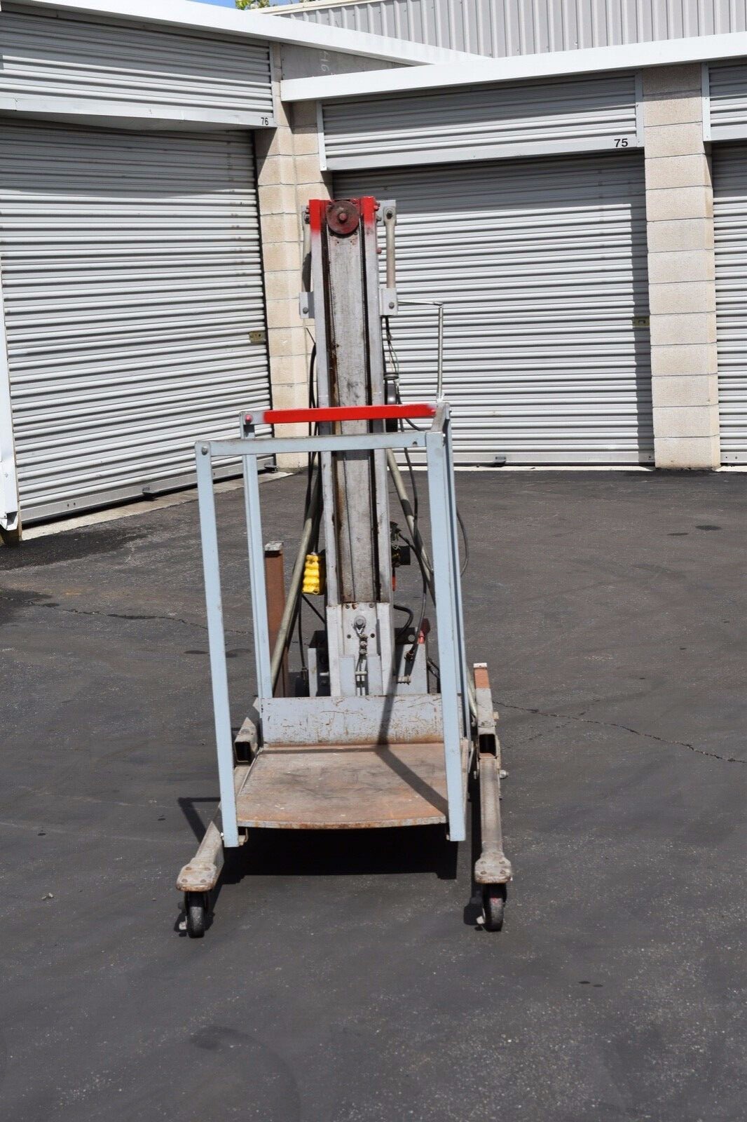 Genie Powered Superlift PSL-12 with work platform | eBay