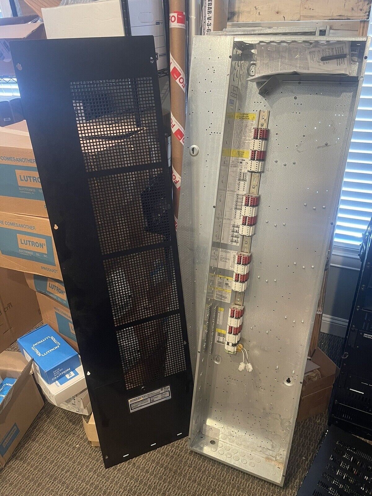 Lutron HomeWorks HWI-PNL-8 8-Module Power Panel | eBay