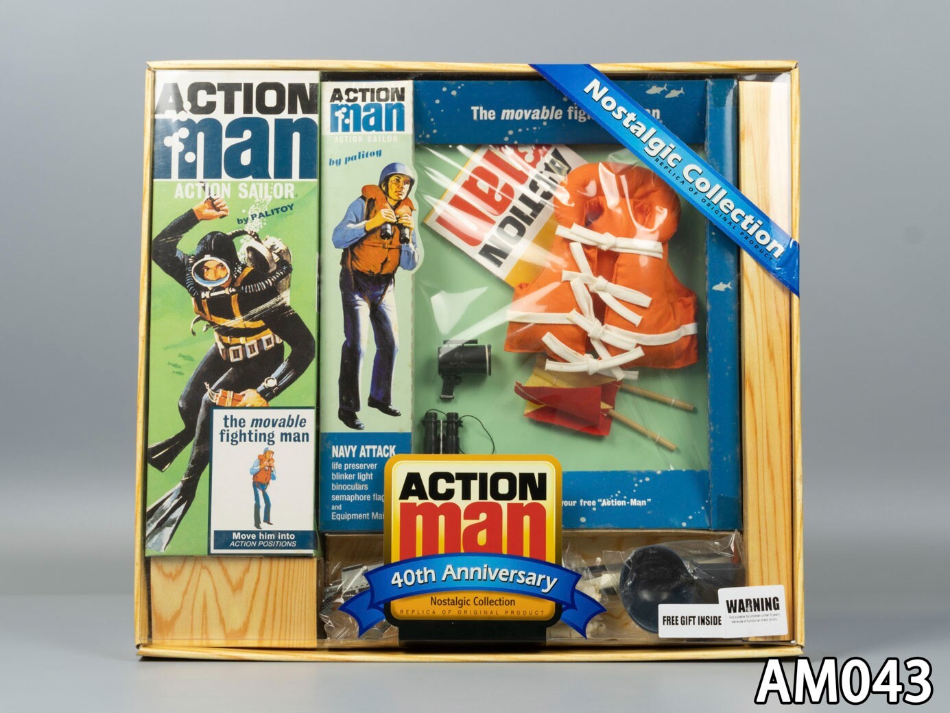 Palitoy Action Man 40th Anniversary Nostalgic 12" Navy Attack/Sailor ...
