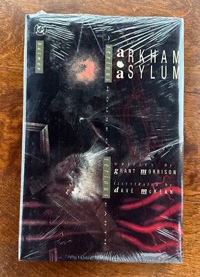 Batman: Arkham Asylum. Sealed Hardcover Graphic Novel. DC Comics. 1989 ...
