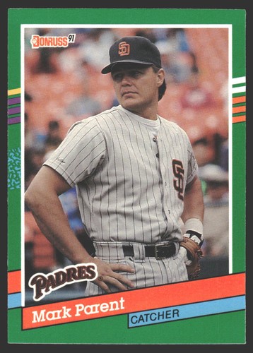 Mark Parent #506b 1991 Donruss San Diego Padres | eBay
