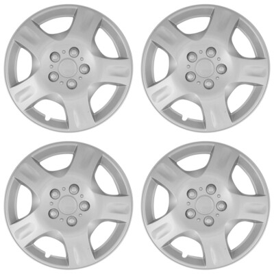 16" Set of 4 Wheel Covers Full Rim Snap On Hub Caps fit R16 Tire ...