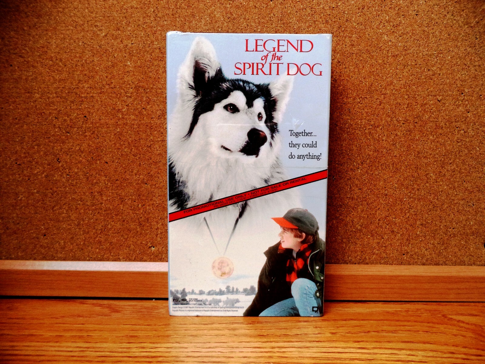 RAVAGER & LEGEND OF THE SPIRIT DOG (VHS 1997) NEW DOUBLE FEATURE DEMO ...