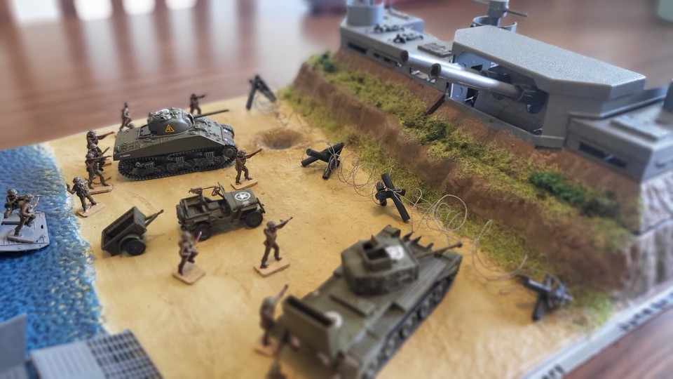 Pro Built D-day Diorama 80th Anniversary Museum Quality Miniatures ...
