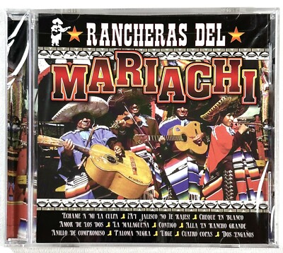 Rancheras Del Mariachi Audio CD Enrique Samaniego Regional Mexican ...