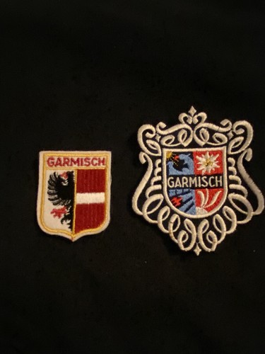 VTG Lot Of 2 GARMISCH Germany Felt Sew On Patches | eBay