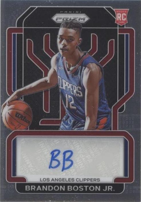 2021-22 Panini Prizm - Rookie Signatures Brandon Boston Jr. #RS-BRB (AU ...