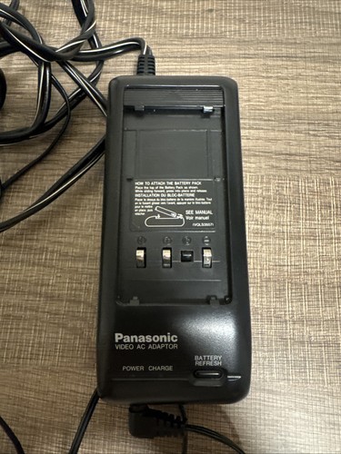 Genuine OEM Panasonic Video AC Adapter PV-A16 Camcorder Battery Charger ...