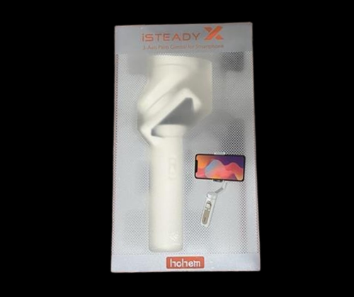 NEW Hohem iSteady X 3-Axis Palm Gimbal for Smartphone Foldable Tripod ...