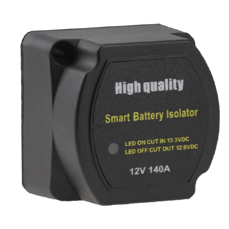 Dual Battery Isolator 12V 140A Voltage Sensitive Split Relay VSR ...