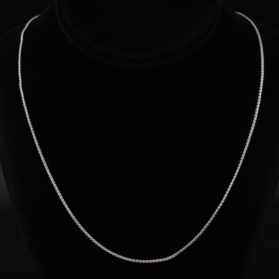 Sterling Silver - DESIGNER 2mm Curb Chain 24" Necklace - 7g | eBay