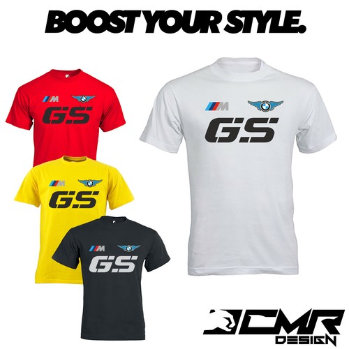 T-Shirt BMW Motorrad GS R 1200 1250 Tshirt Logo Personalisé Moto | eBay