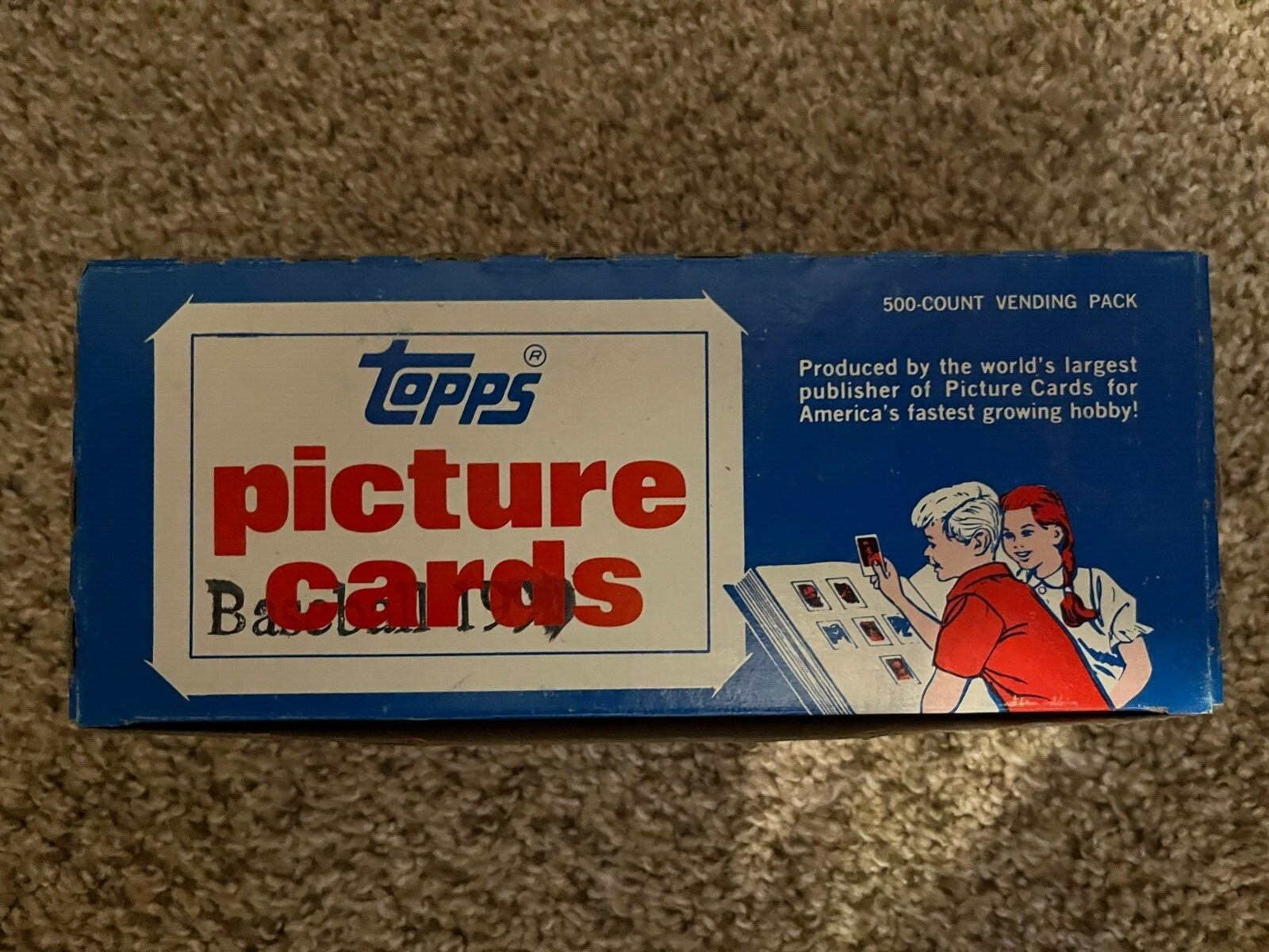 Topps Vending Boxes-1989,1990,1991,1992,1993,1993 Gold-500 cards each ...