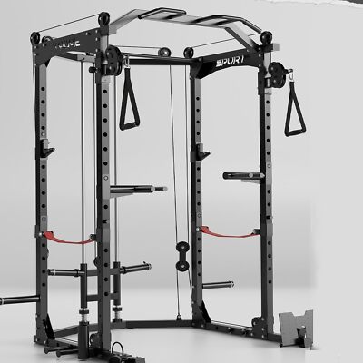 All-in-1 Power Cage Strength Training Power Rack 1600 Lbs Capacity for ...