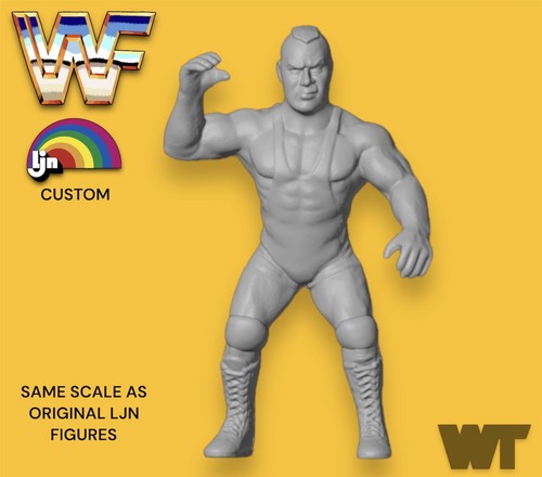 LUDVIG BORGA WWF LJN *Full Scale* CUSTOM Unpainted WWE WCW *READ* | eBay