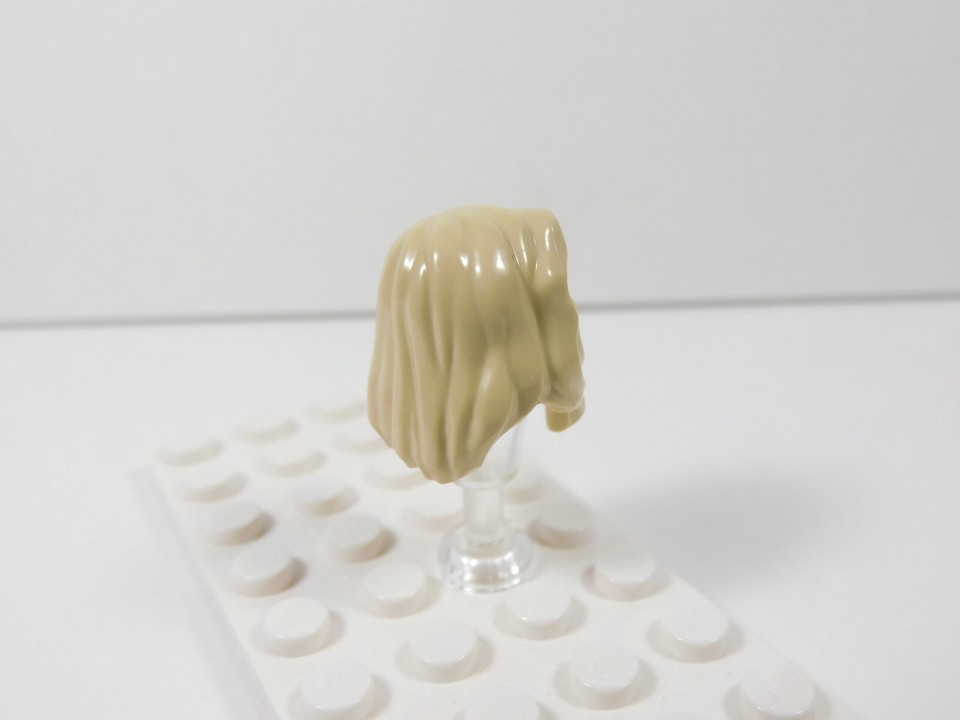 LEGO Tan Female Girl Wavy Hair Minifig D1 | eBay