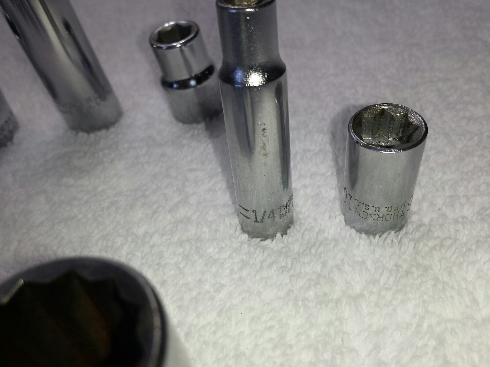 THORSEN SOCKET LOT 14 PIECE SAE METRIC 1/4,3/8,1/2 VINTAGE USA | eBay