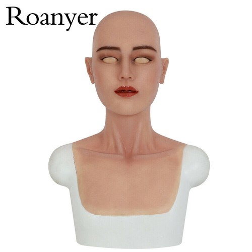 Roanyer Silicone Female Realistic Fancy Human Skin Mask For ...