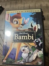 Bambi (DVD, 2005, 2-Disc Set, Special Edition/Platinum Edition) for ...