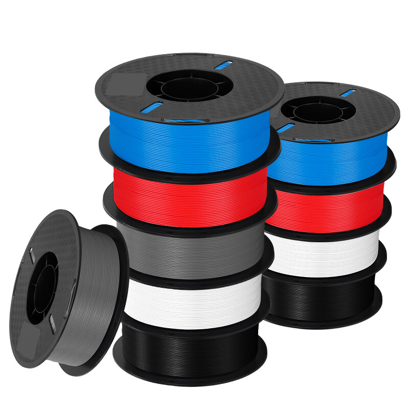10KG 3D Printer Filament 1.75 mm PLA PETG FDM Bundle Spool Mix Color 10 ...