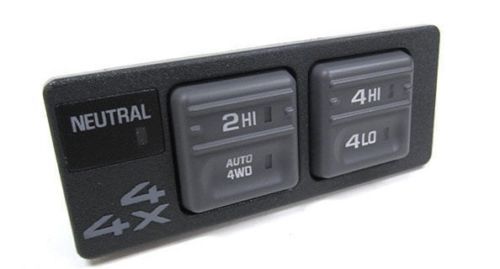 4x4 4WD SWITCH BUTTON CHEVY GMC TAHOE YUKON SIERRA SILVERADO 1500 4X4 ...