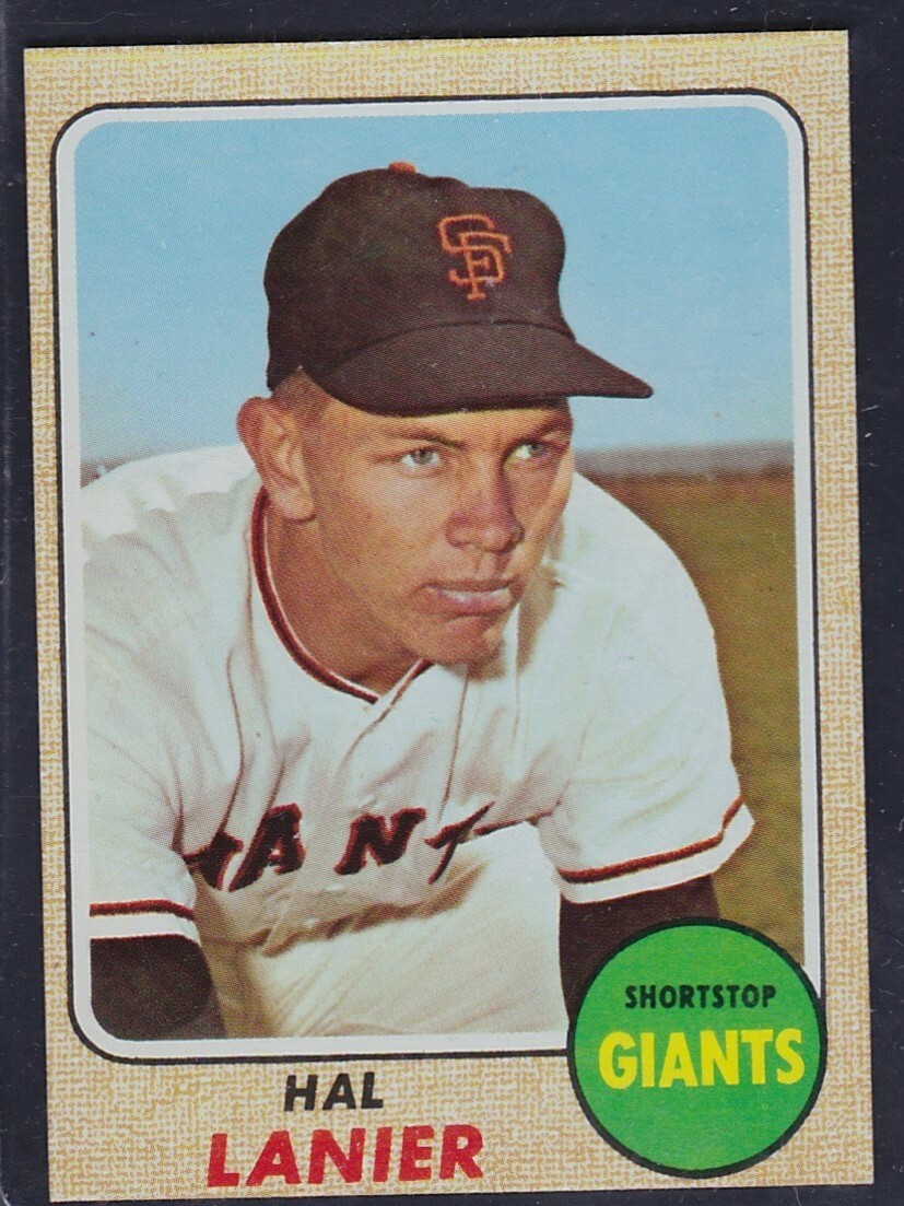 1968 TOPPS #. 436 HAL LANIER 203094 | eBay