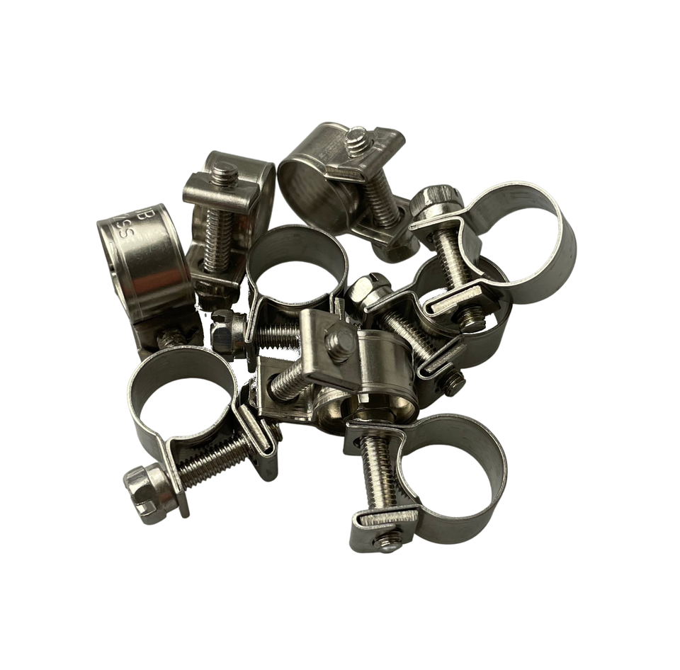 Jubilee Hose Clip Mini Fuel Line Clamp Diesel Petrol Pipe Clamps in ...