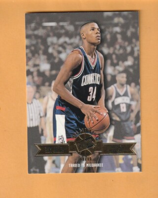 Ray Allen Connecticut Huskies 1996 Press Pass Swisssh #5 UConn Dalzell ...