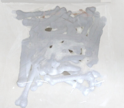 White Foam Bones - 36 Pieces 2-Inch | eBay
