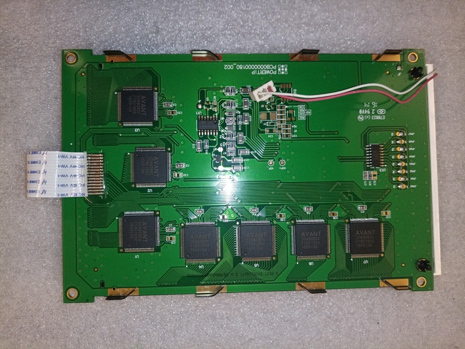 PowerTrip PCB 000000180-002 LCD Display for ABB REF542 Plus Base HMI ...