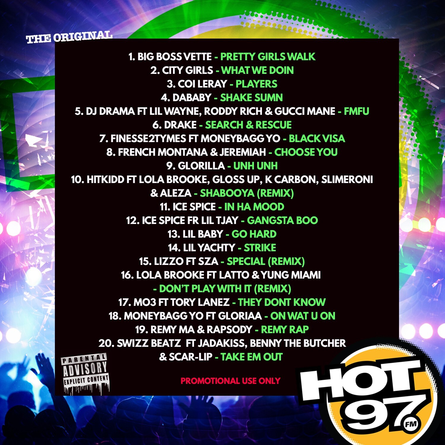 Hot 97 Vol. 212 Blazin Hip Hop & RNB - Best of 2023 | eBay