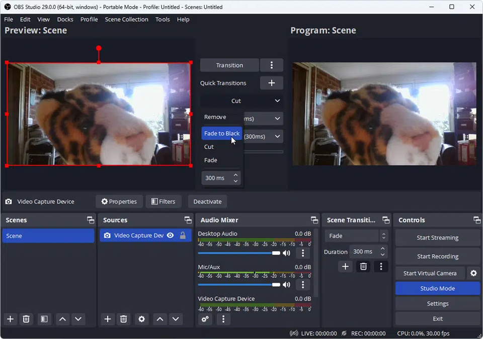 Latest Release OBS Studio Video Recording Editing Streaming App Windows ...