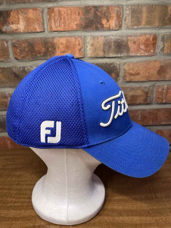Titleist Golf Footjoy Pro V1 Blue Raised White Logo New Era Medium ...