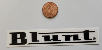 Blunt Clothing Streetwear Skateboard Classic 2004 Sticker Vintage New ...