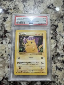 Pikachu 1999 Pokemon Game #58 Shadowless (Yellow Cheeks) Price Guide ...