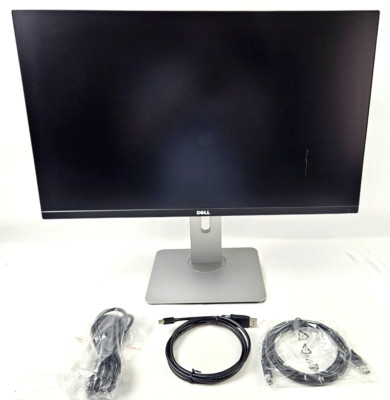 Dell U2715H 27” UltraSharp QHD AH-IPS Monitor 2560x1440 *Scratch* | eBay