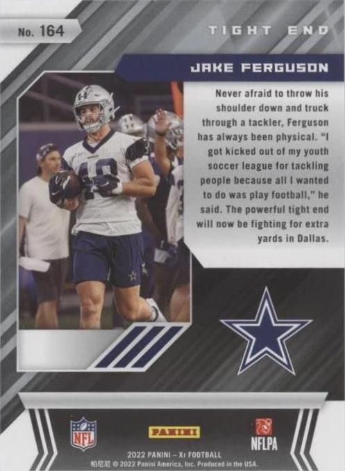 2022 Panini XR Jake Ferguson #164 for sale | eBay