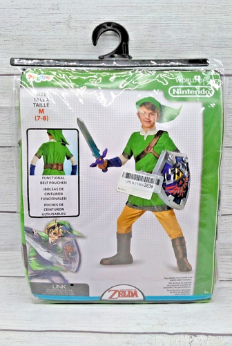 The Legend of Zelda Link Costume Disguise World of Nintendo Size (7-8 ...