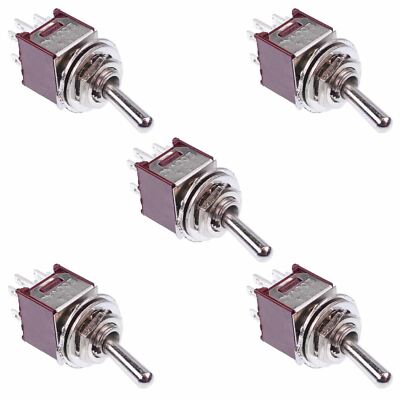 5 x On-Off-On Subminiature Toggle Switch DPDT | eBay UK