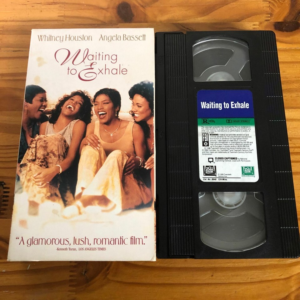 Waiting to Exhale VHS VCR Video Tape Used Whitney Houston Angela ...
