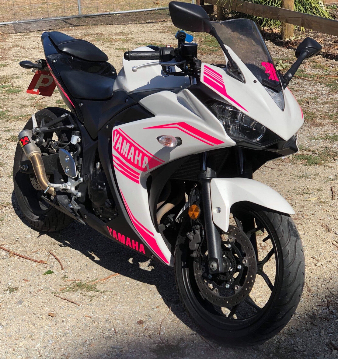 2015-2018 Yamaha R3 Custom Decals (#1) | United States