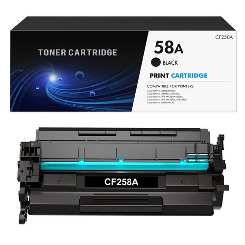 CF258A For HP 58A Black LaserJet Toner Cartridge, ~3,000 pages, NEW ...