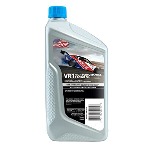 MOTOR OIL High Performance High Zinc VR1 Racing SAE 10W-30 1 QT 6ct ...