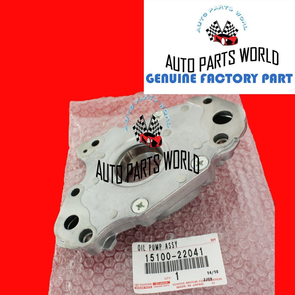 GENUINE OEM TOYOTA CELICA COROLLA MR2 SPYDER MATRIX 1.8L OIL PUMP 15100 ...