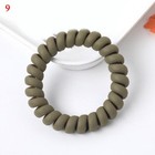 1Pcs Telephone Wire Elastic Rubber Band Traceless Girls Ponytail Hair ...