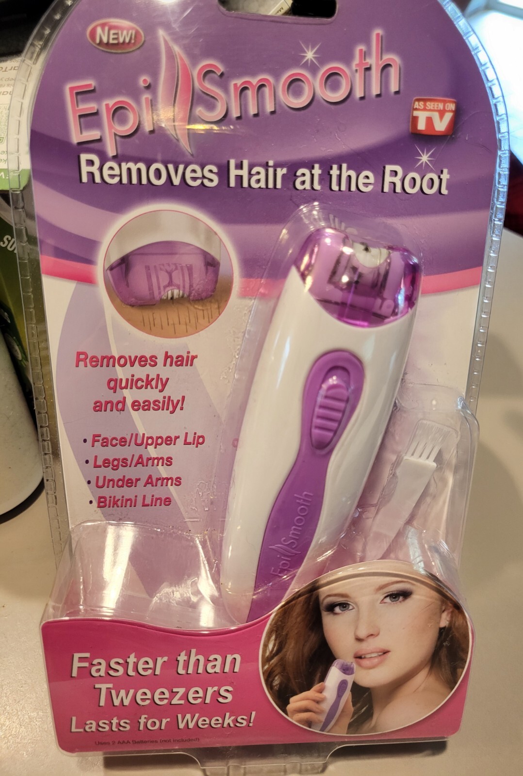 Epi Smooth Hair Remover Precision Hair Removal for Face,Upper Lip, Legs ...